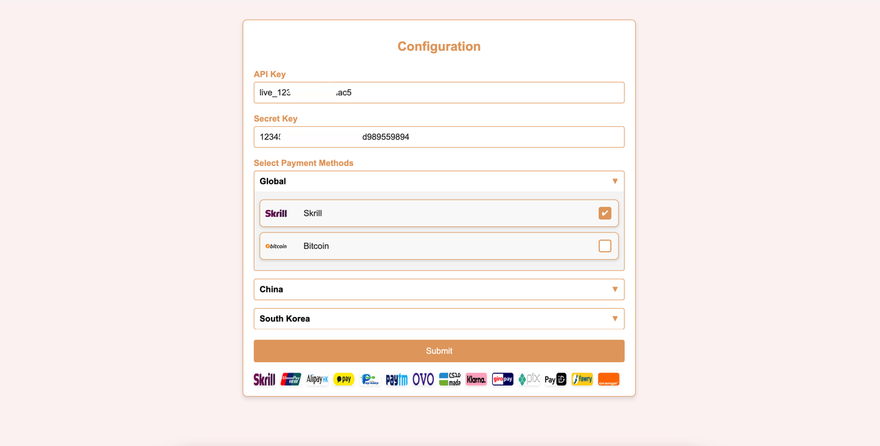 Payssion API Documentation