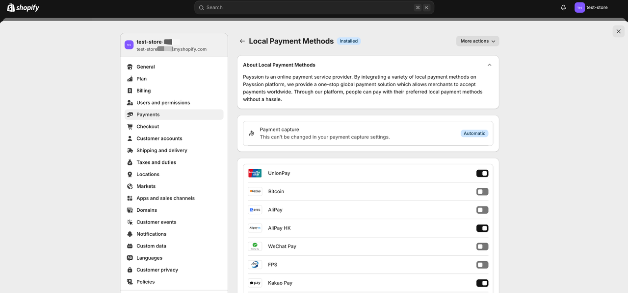 Payssion API Documentation